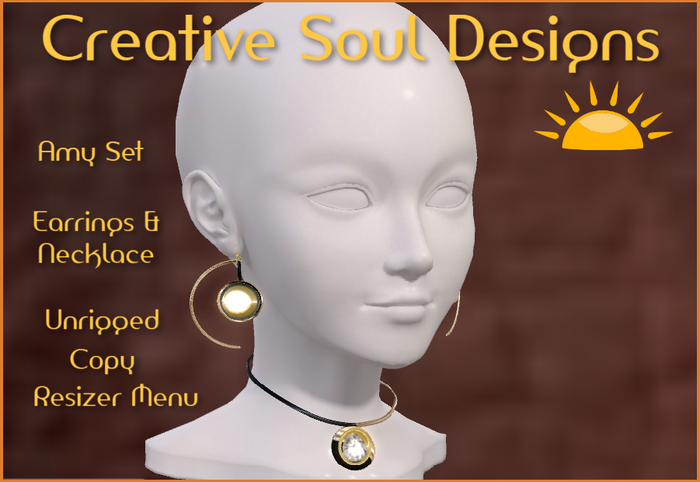 Second Life Marketplace - Creative Soul Designs - Amy Set